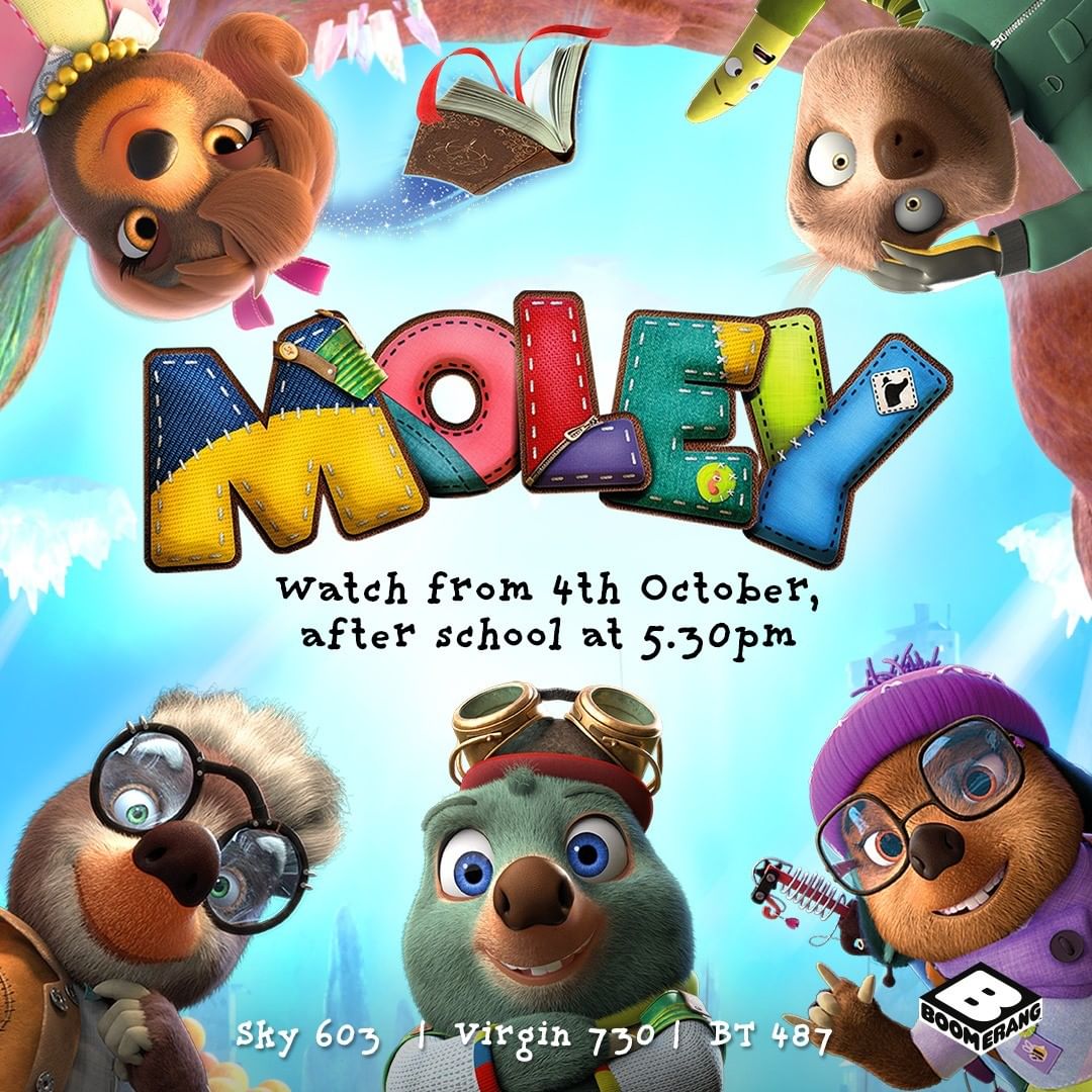 'Moley' Scored by Grant Olding Released on Boomerang - Air Edel